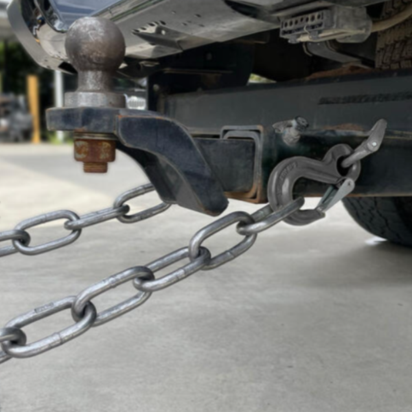 4T 8mm Vehicle Chain Safety Hook Set Black – Trailer Parts – Wholesale ...